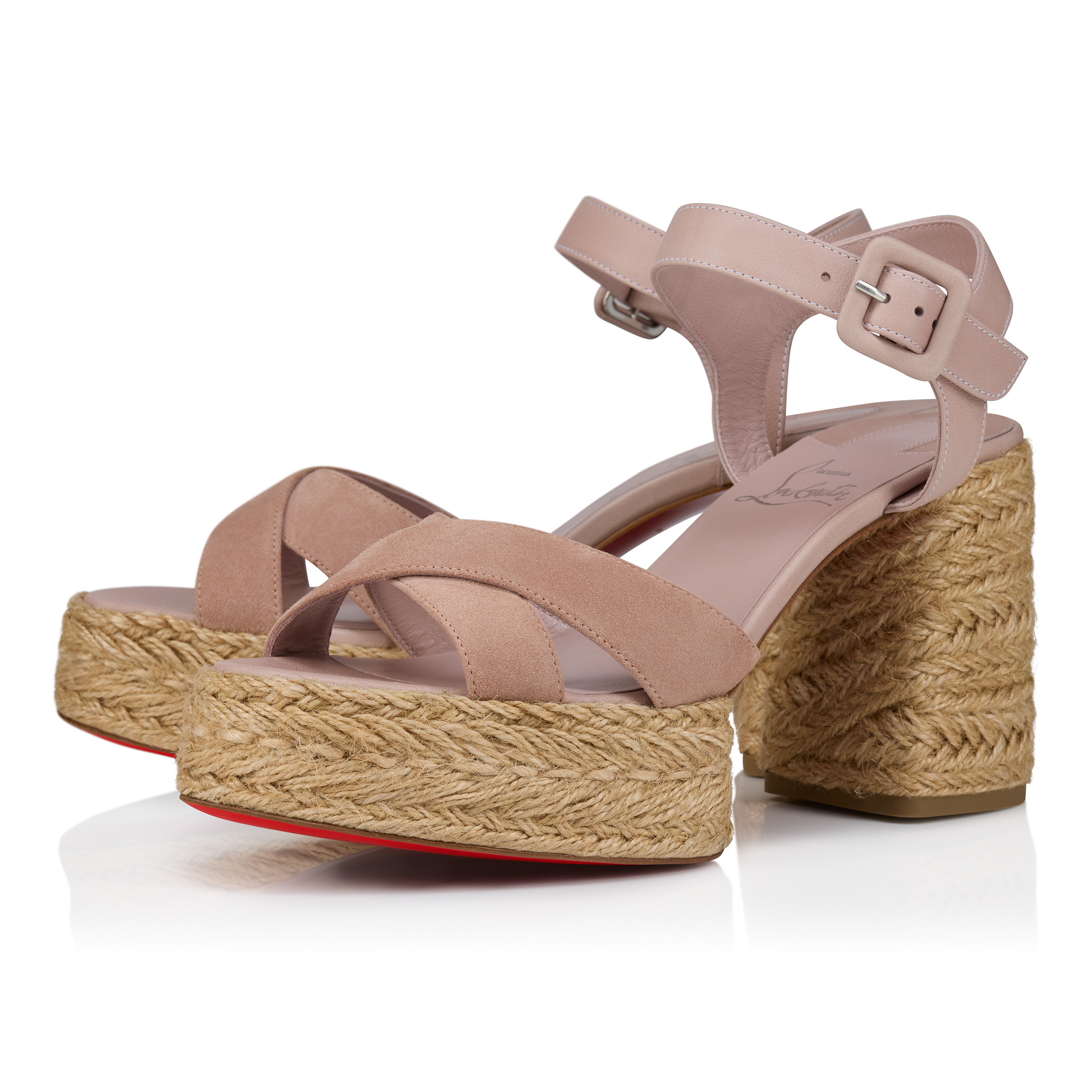 Calakala - 85 mm Espadrilles - Veau velours and calf leather - Romance ...