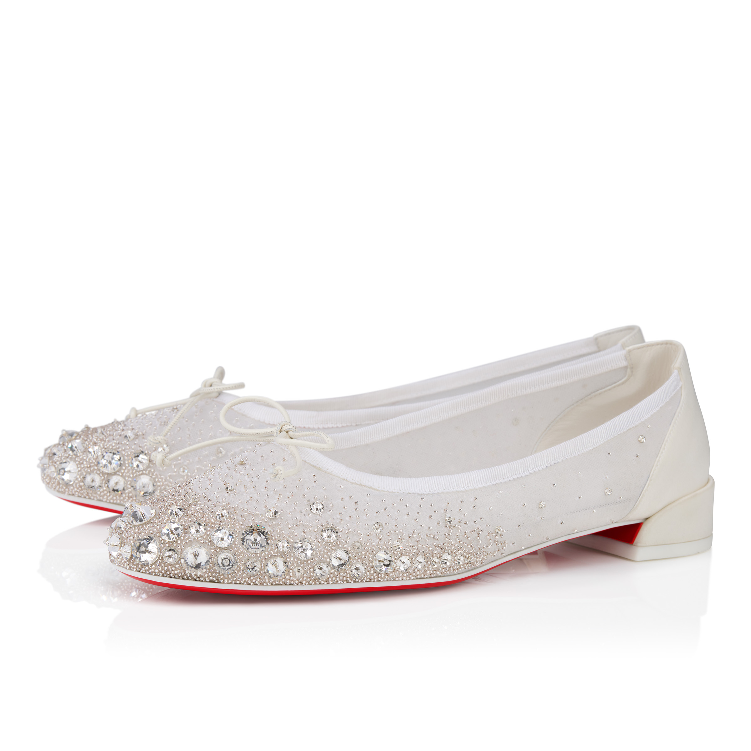 Sweetie Jane Sparkling - Ballerines - Résille et strass - Bianco ...