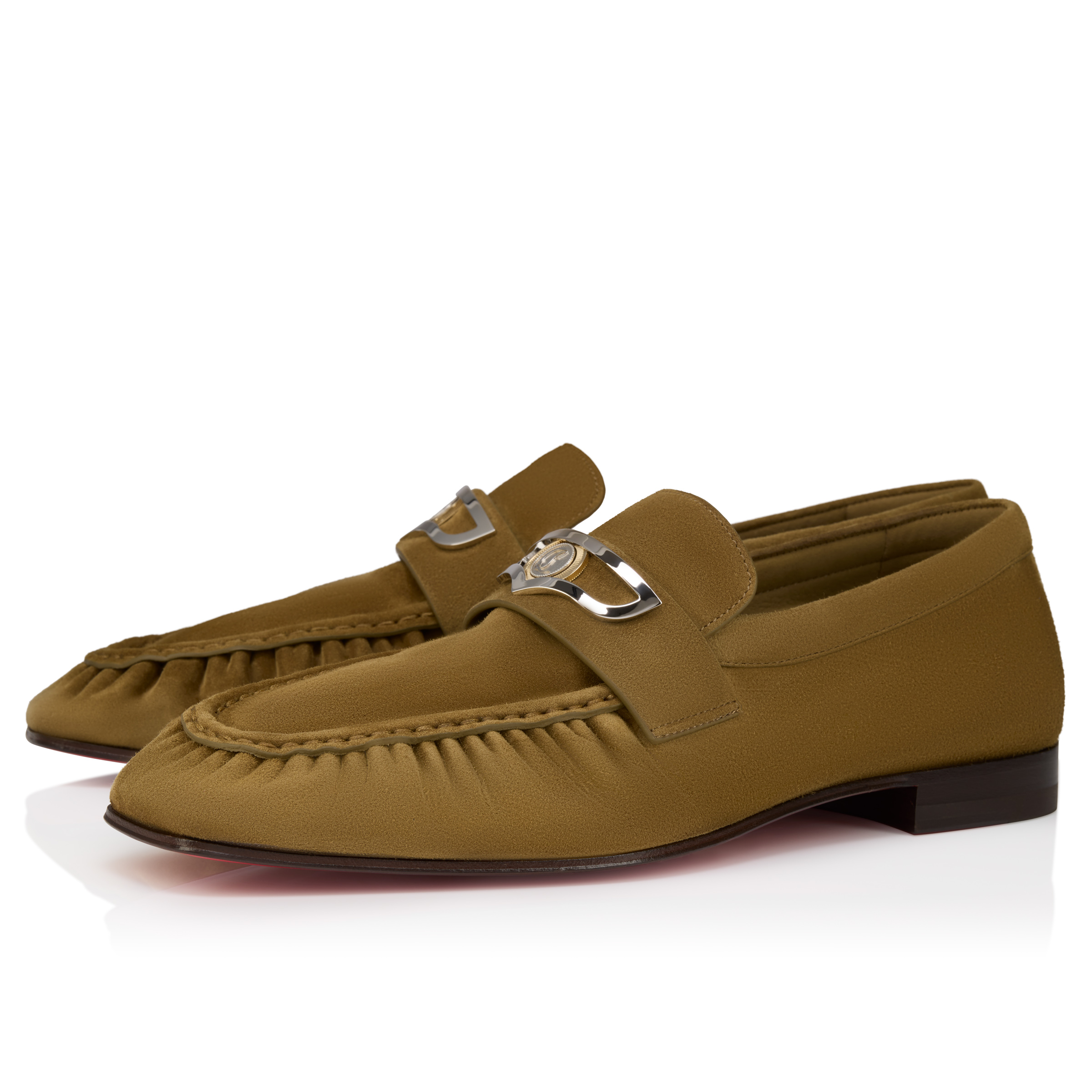 Mocallista - Loafers - Veau velours - Bronzo - Men - Christian ...