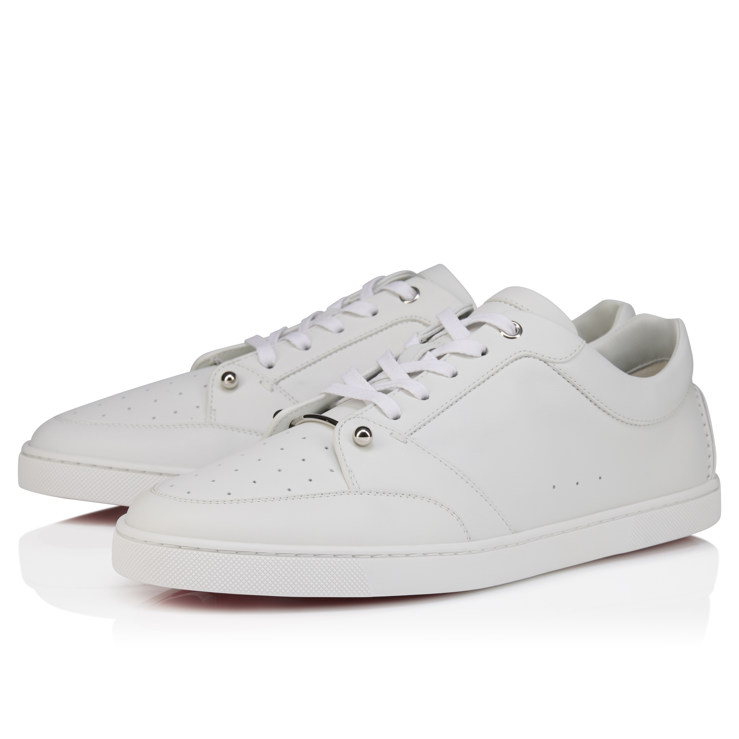 Chambelisneak - Sneakers - Calf leather - White - Men - Christian ...