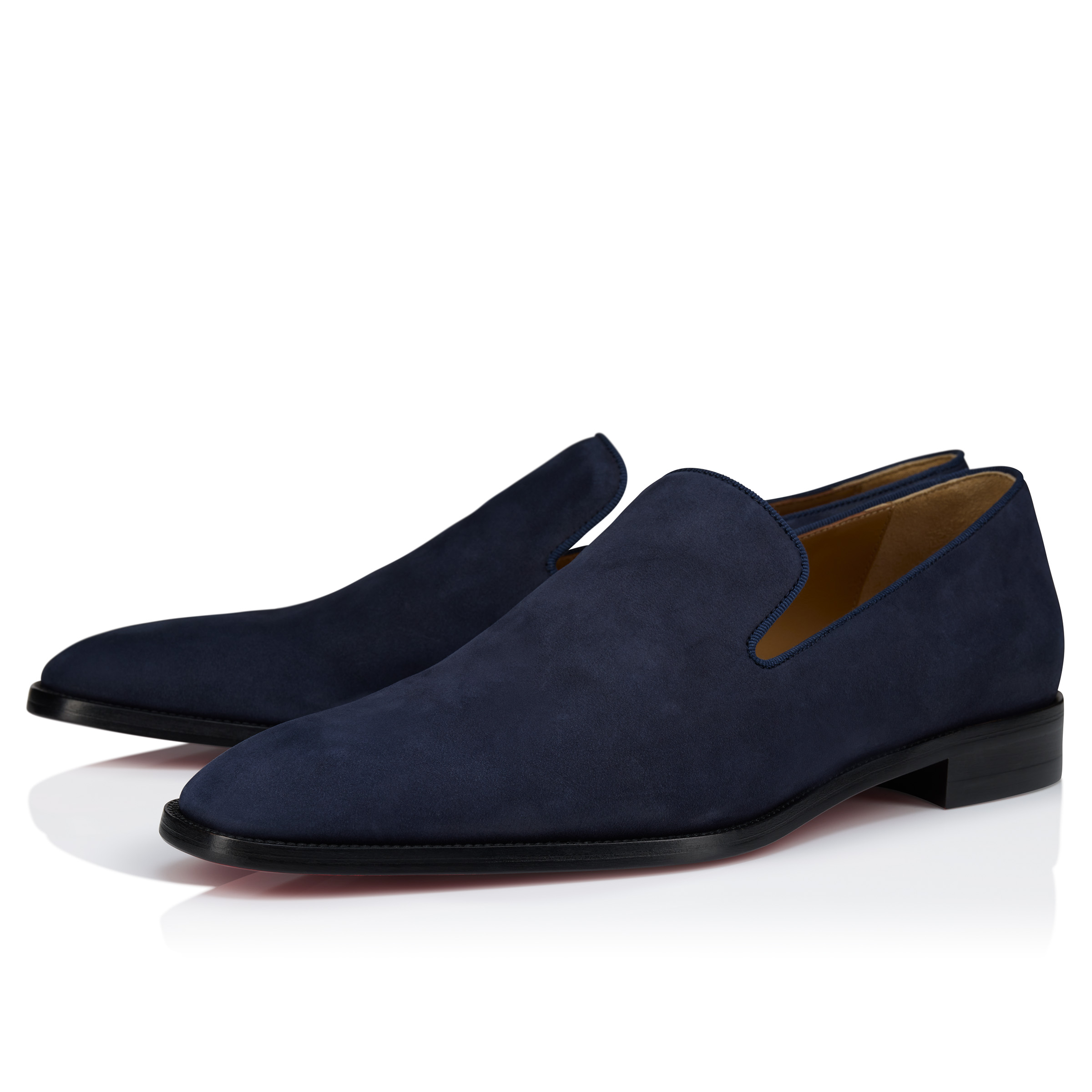 Danny Flex - Loafers - Nubuck leather - Zaffiro - Men - Christian ...