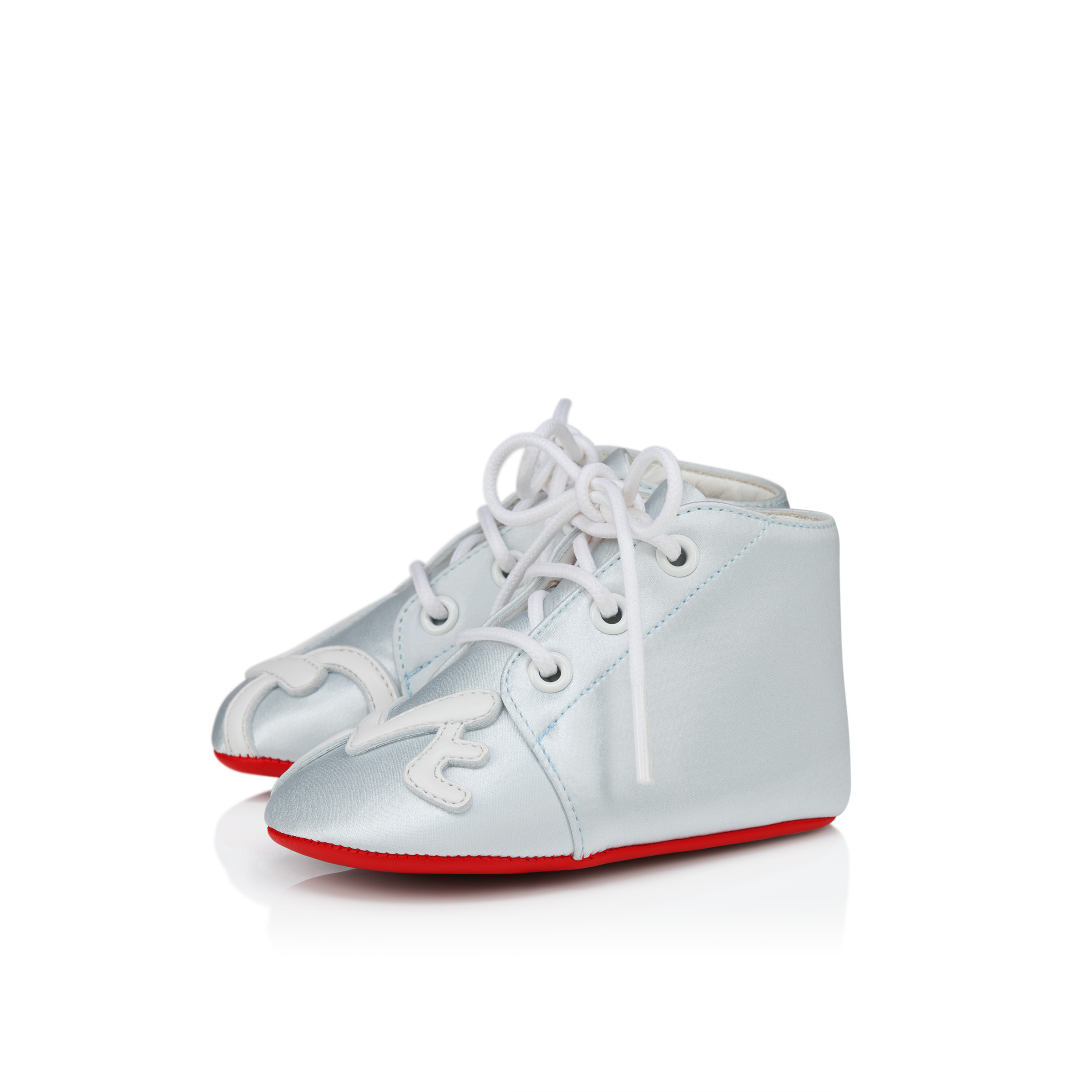 Baby Love - Derbies - Crepe satin - Pastel Blue - Baby - Christian ...