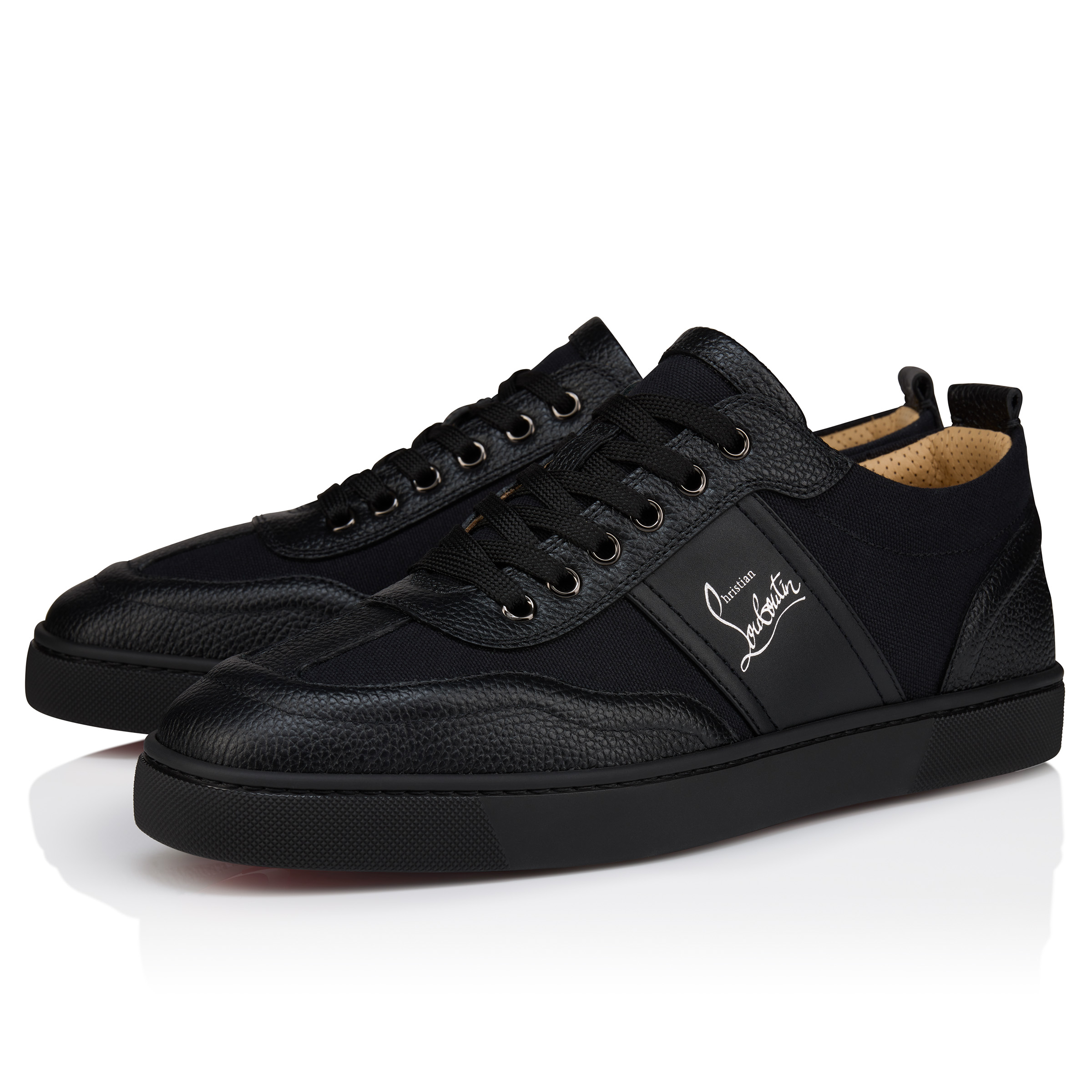 Retero - Sneakers - Grained calf leather - Black - Men - Christian Louboutin Germany