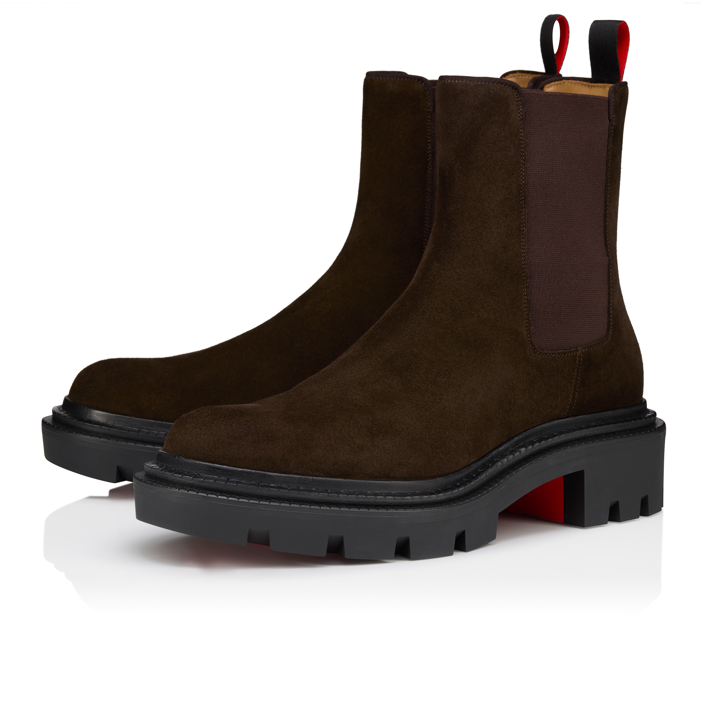 Devon College - Boots - Reversed calf leather - Café - Men - Christian ...