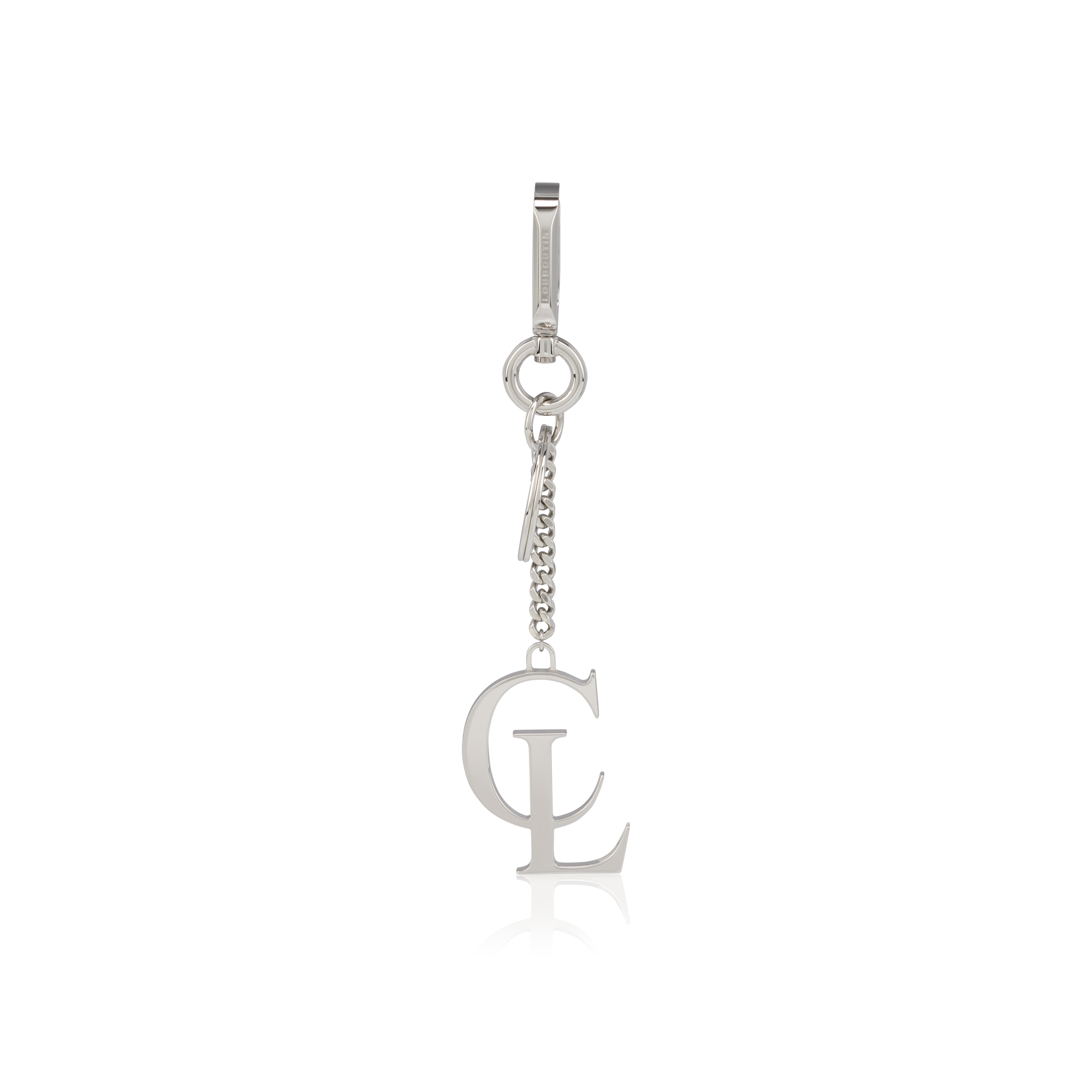 CL Keyring - Keyring - Metal - Silver - Christian Louboutin Denmark