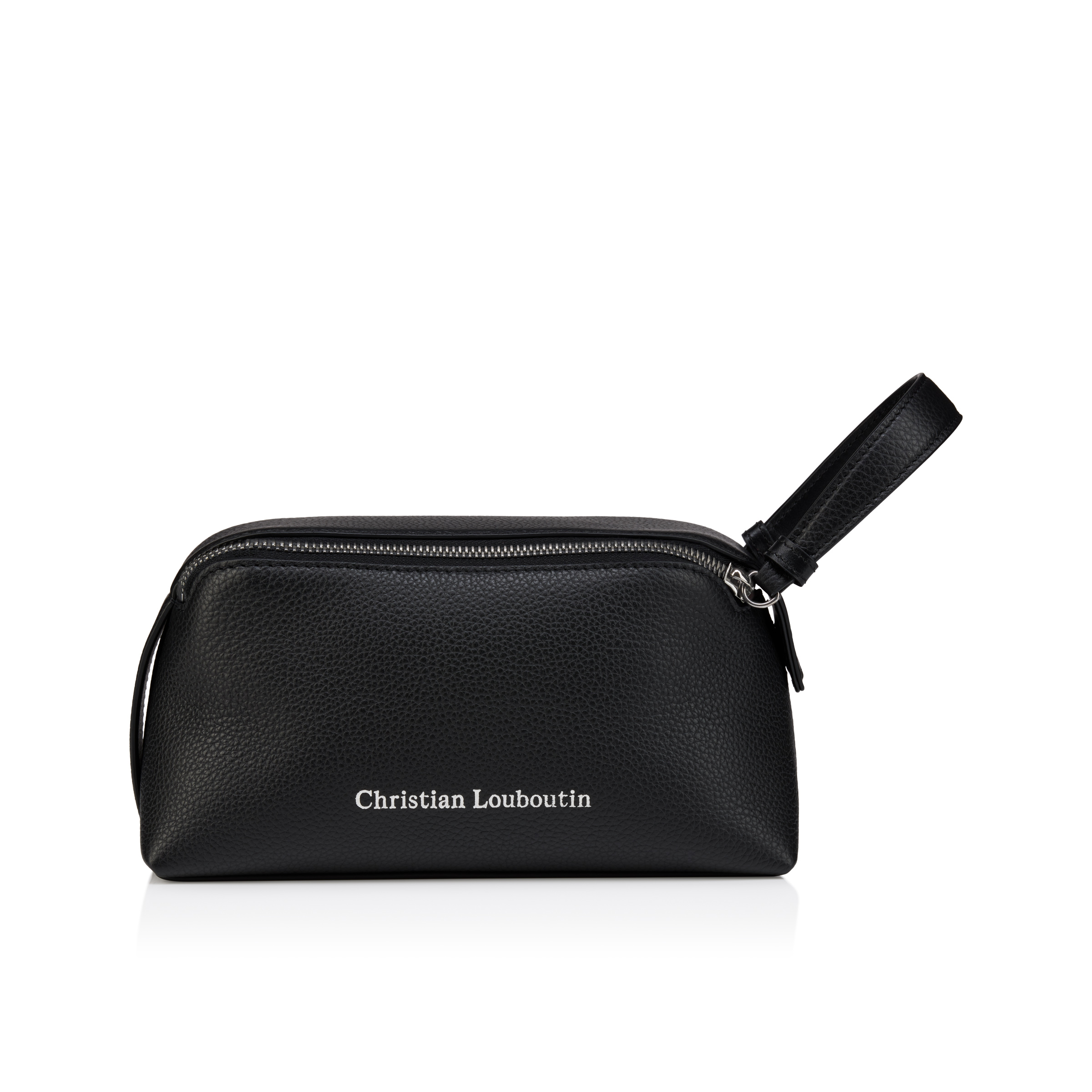 Nostalgic - Pochette - Cuir de veau grainé - Noir - Christian Louboutin ...